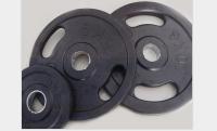 China Durable Gym Machine Parts Rubber Standard Barbell Plates For Fitness Clubs for sale