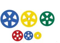 China Low Noise Weightlifting Plates Rubber Coated Versions High Impact Resistance Durable Plates Designed for Heavy Duty Gym for sale