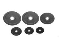 China PU / Steel Barbell Weight Plates 1.25 - 25 kgs Gym Accessories For Fitness Clubs for sale