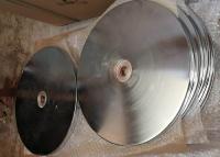 China CR Plating Steel Exercise Bike Wheel 460mm Dimension By Polishing Treatment for sale