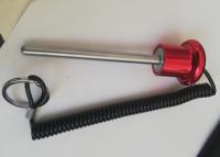 China 37x30x10x100mm Weight Pin For Home Gym By Oxidation Surface Treatment for sale