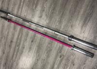China Steel Gym Handle Bar 2.2m Olympic Bar For Gym Exercise for sale