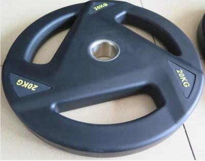 China High Impact Resistance Strength Training Plates Rubber All Commercial Clubs Heavy Duty Weight Plates for Fitness Centers for sale