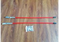China 1200KGS Gym Equipment Parts Red & Black Snow Plow Blade Guides for sale