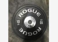 China Black PU Rubber Barbell Weight Plates / Weight Lifting Plates 2.5 - 25kgs for sale