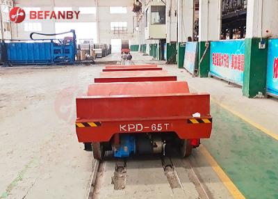 China 65Ton Workshop Railway Transfer Cart With Coil Structure for sale