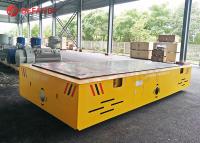 China 1-500T Load Capacity Trackless Transfer Cart For Plant 12 Months Warranty for sale