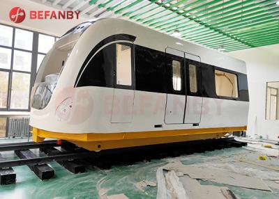 China Towed Cable Rail Electrical Material Handling Trolley 5 Ton for sale