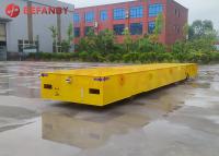 China Battery Omnidirectional Trackless Transfer Cart Platform 150t for sale
