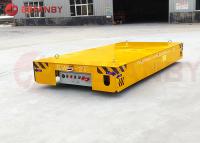 China 20t Trackless Transfer Cart Steerable Mobile Platform For Moving Plate for sale