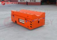 China Steel Electric Trackless Transfer Cart Precast Concrete Workshop Using 10 Ton for sale