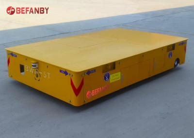 China ElectricTrackless Transfer Cart 15ton Heavy Duty For Roller Handling for sale