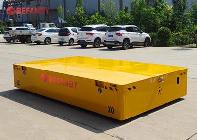 China Steering Pallet Trackless Transfer Cart 20 Ton 20m/Min Battery Powered for sale