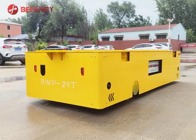 China Steerable Trackless Transfer Cart Electric Motor Driven 5 Ton for sale