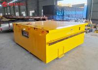 China Hand Pendant Remote Control Battery Transfer Cart 10t Railroad Rail Trolley for sale