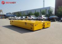 China Floor Operated Mould Trackless Transfer Cart Remote Controlled On Cement Floor for sale