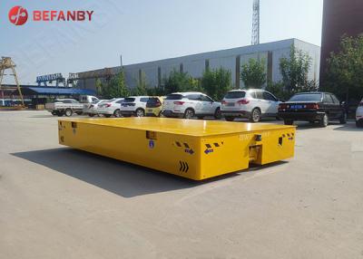 China Floor Operated Mould Trackless Transfer Cart Remote Controlled On Cement Floor for sale