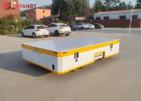 China Heavy Industry 80ton Trackless Transfer Cart On Cement Floor for sale