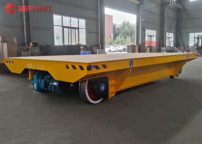 China Electric Material Handling Shipyard Transporter Cart On Rail for sale