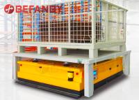 China Magnetic Navigation AGV Automatic Guided Vehicle Trackless Transfer Cart 10 Ton for sale