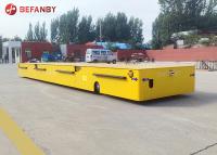 China Steerable Electric Trackless Transfer Cart 30 Ton For Workshop for sale