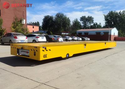 China Remote Controlled Trackless Platform Trolley Q235 20m/min for sale