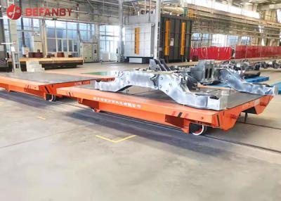 China Billet Factory Flatbed Electric 2 Tonne Rail Trolley for sale