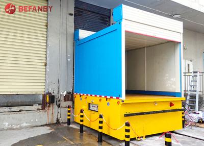 China Steel Automated Rgv Rail Guided Vehicle Railway Flat Wagon for sale