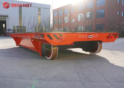 China Factory Electric Flatbed Industrial Transfer Trolley for sale