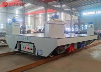China 150T Factory Rail Battery Transfer Cart  Pipe Handling for sale