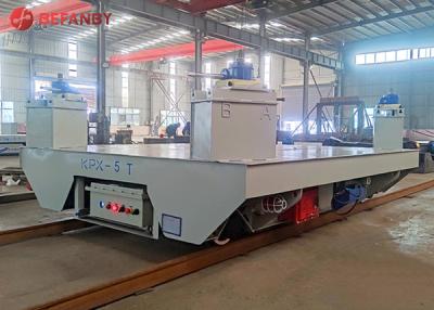 China 150T Factory Rail Battery Transfer Cart  Pipe Handling for sale