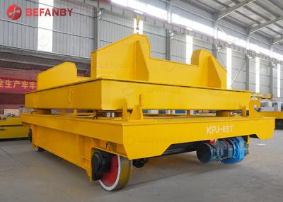 China Factory Customized 20T Rail Electrical Transfer Trolley With Track for sale