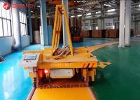 China Remote Q235 20m/Min 15 Ton Marble Rail Transfer Cart for sale