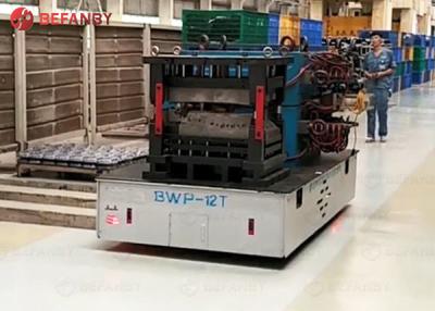 China 12 Tons Flexible Trackless Electric Cart For Mold Transfer for sale