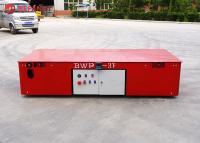 China Steel Plate Handling Battery Powered Trackless Transfer Cart for sale