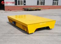 China Rail Wheels Battery Transfer Cart For Precast Concrete Workshop 120T for sale