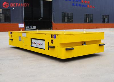 China Q235 Agv Intelligent 15t Trackless Flatbed Trolley for sale