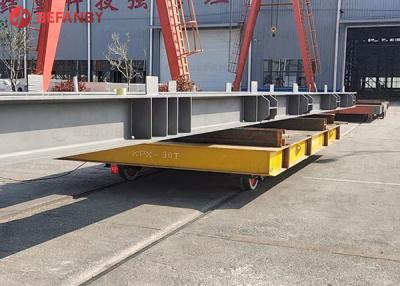 China Billet Factory Battery Motorized Rail Transfer Cart 100 Tons for sale