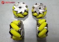 China Omnidirectional Industrial 100 Mm Mecanum Wheels For AGV for sale