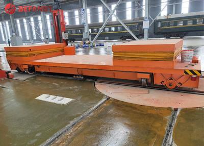 China Battery Powered Transfer Car With Lifting Table for sale