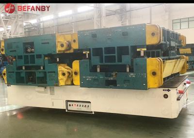 China Electrical Trackless Steerable 40 Tons Mold Transporter Cart for sale