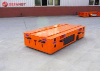 China Battery Power Steerable Trackless Transfer Trolley 20 Ton for sale