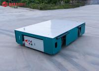 China Auto Precast Concrete Floor Industrial Trolley Cart , 1-500 Tons Turning Battery trackless Transfer Trolley for sale