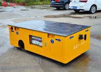 China Flatbed Electric Trackless Material Transfer Vehicle for sale