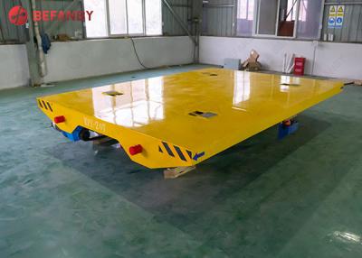 China 4 Axles 5 Ton Battery Railway Transfer Trolley for sale