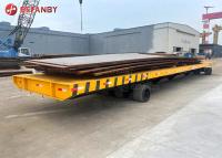 China 18T Coil Transportation Rail Transfer Cart With Winch Towing for sale