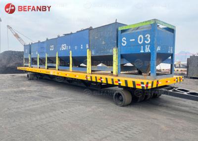 China 45 Ton No Power Trackless Transfer Trailer for sale