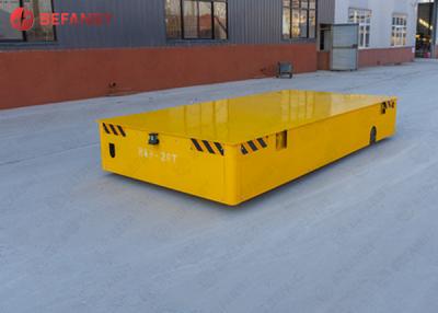 China Steel Structure PU Wheel Battery No Rail Transfer Cart for sale