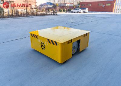 China 3 Ton Steerable Battery Trackless Transfer Car for sale