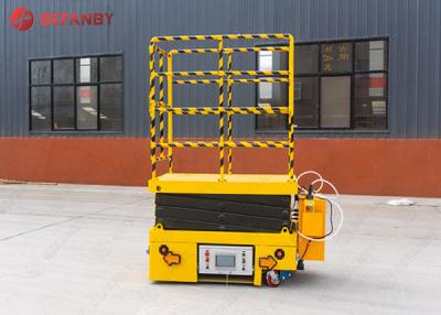 China Lift Climbing AGV Battery Powered Carts for sale